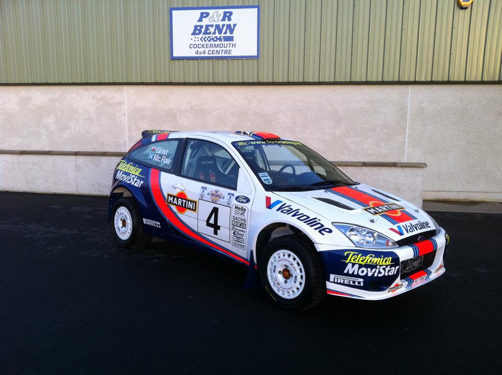 OTHER WRC FORD FOCUS RALLY CARS WE HAVE RESTORED – P&R Benn